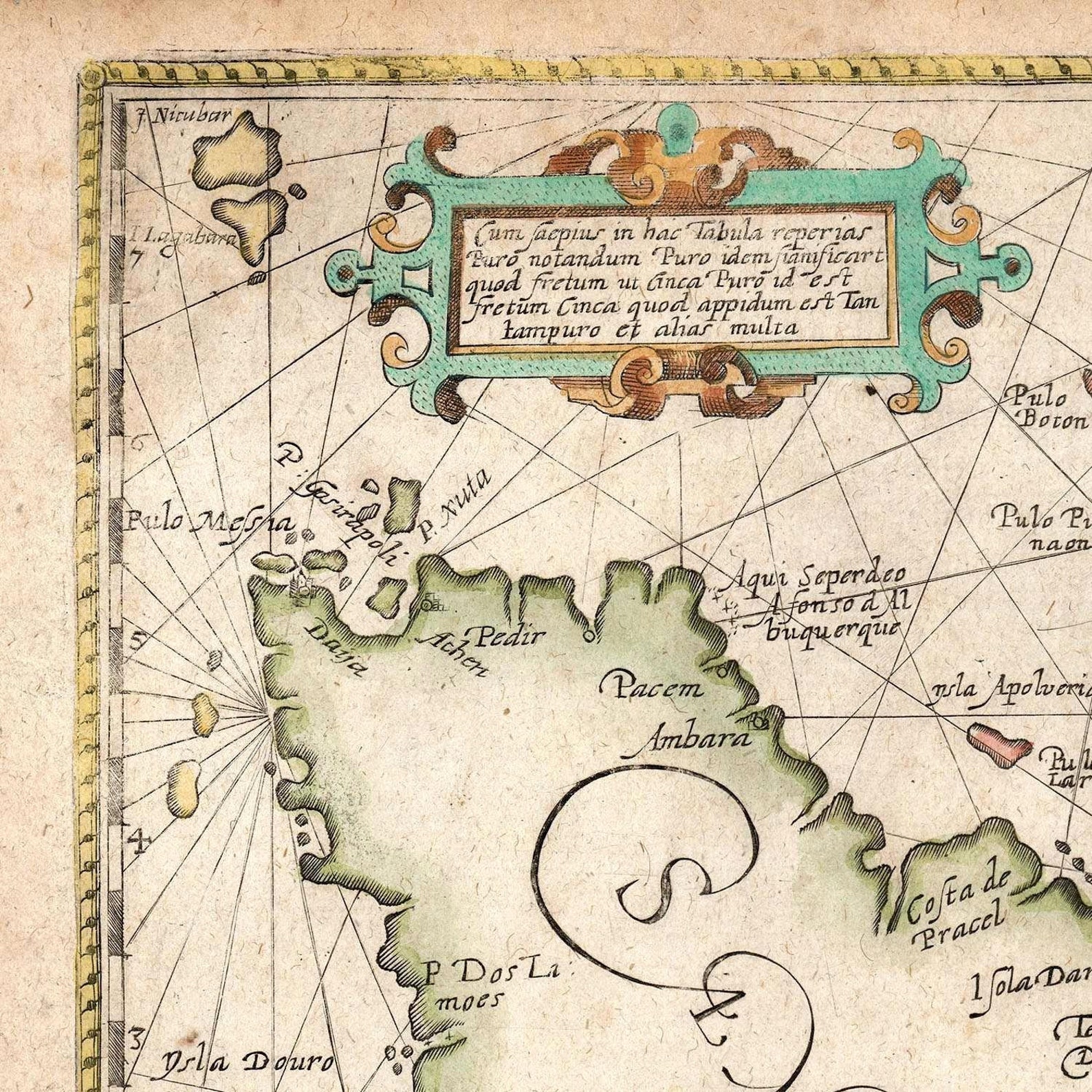 Java & Sumatra Ancient Map Print, 1595: Fine Art Reproduction - Etsy