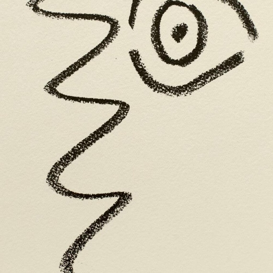 Pablo Picasso, the Eye, Crayon Drawings, Fine Reproduction, Fine Art ...