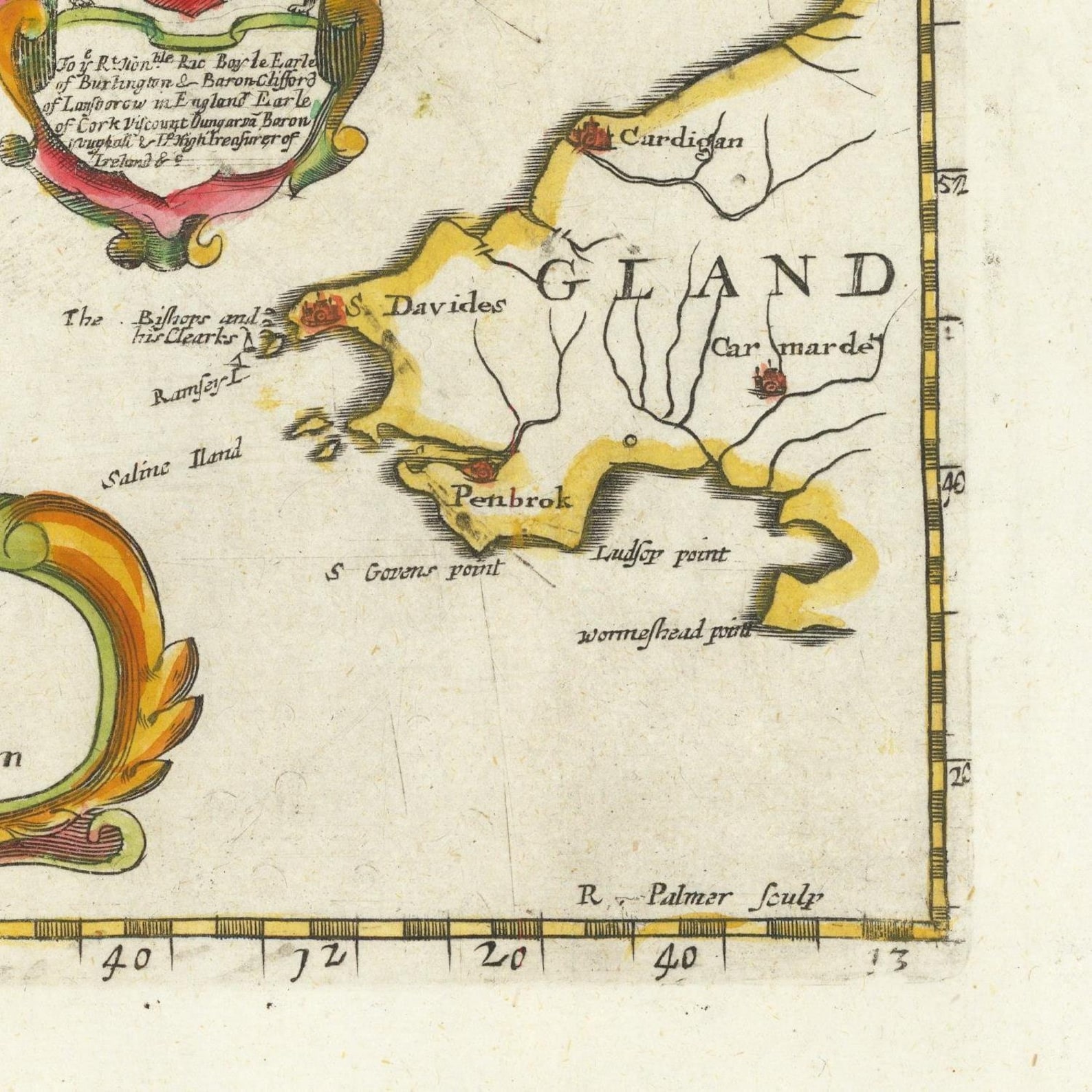 Ancient Ireland Map Print: 1670 Kingdom, Fine Art Reproduction - Etsy