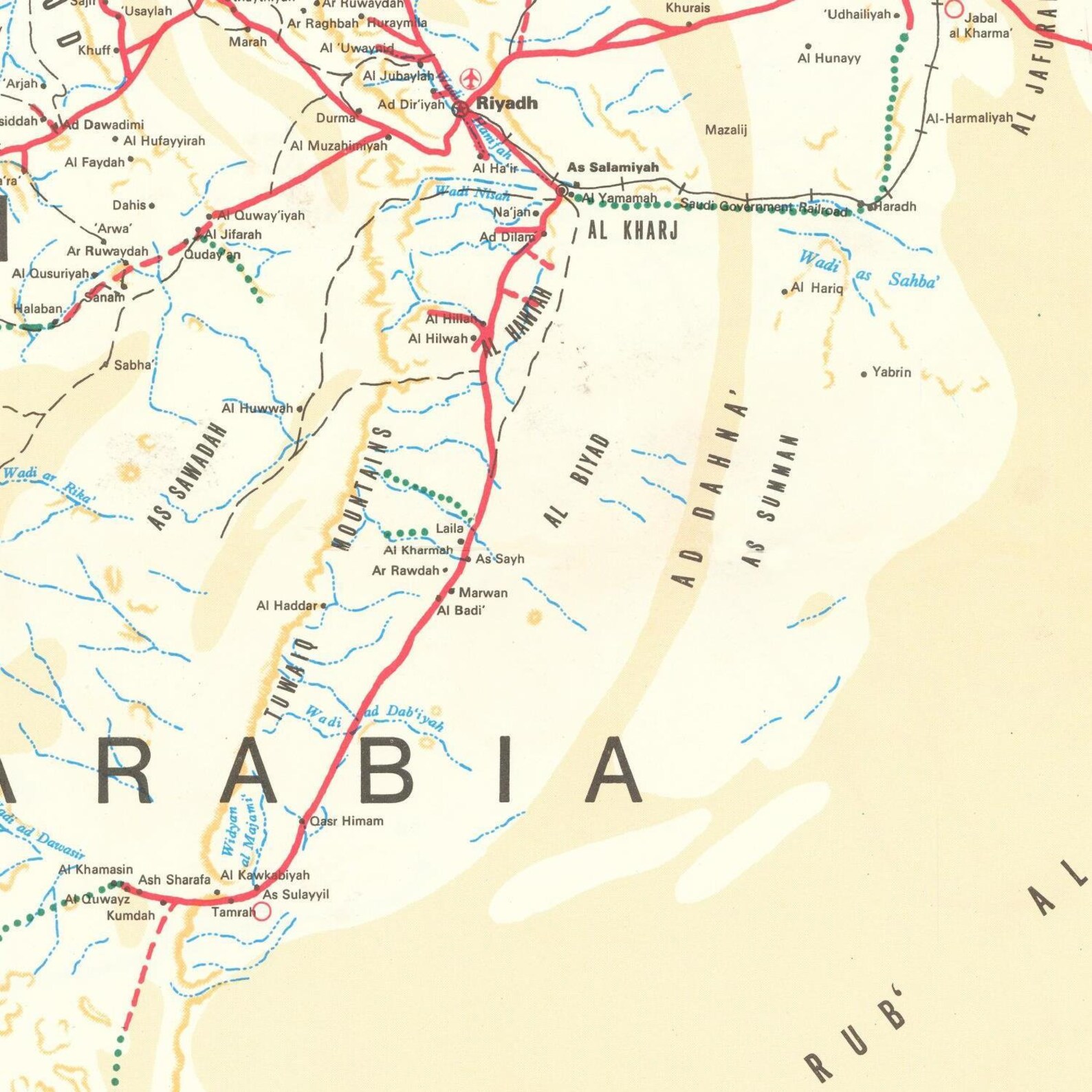 Old Map of Saudi Arabia English Edition 19th Century Map - Etsy