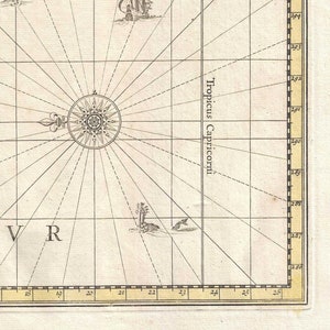 Antique Peru Map Print: 1700s Historical Fine Art Reproduction - Etsy