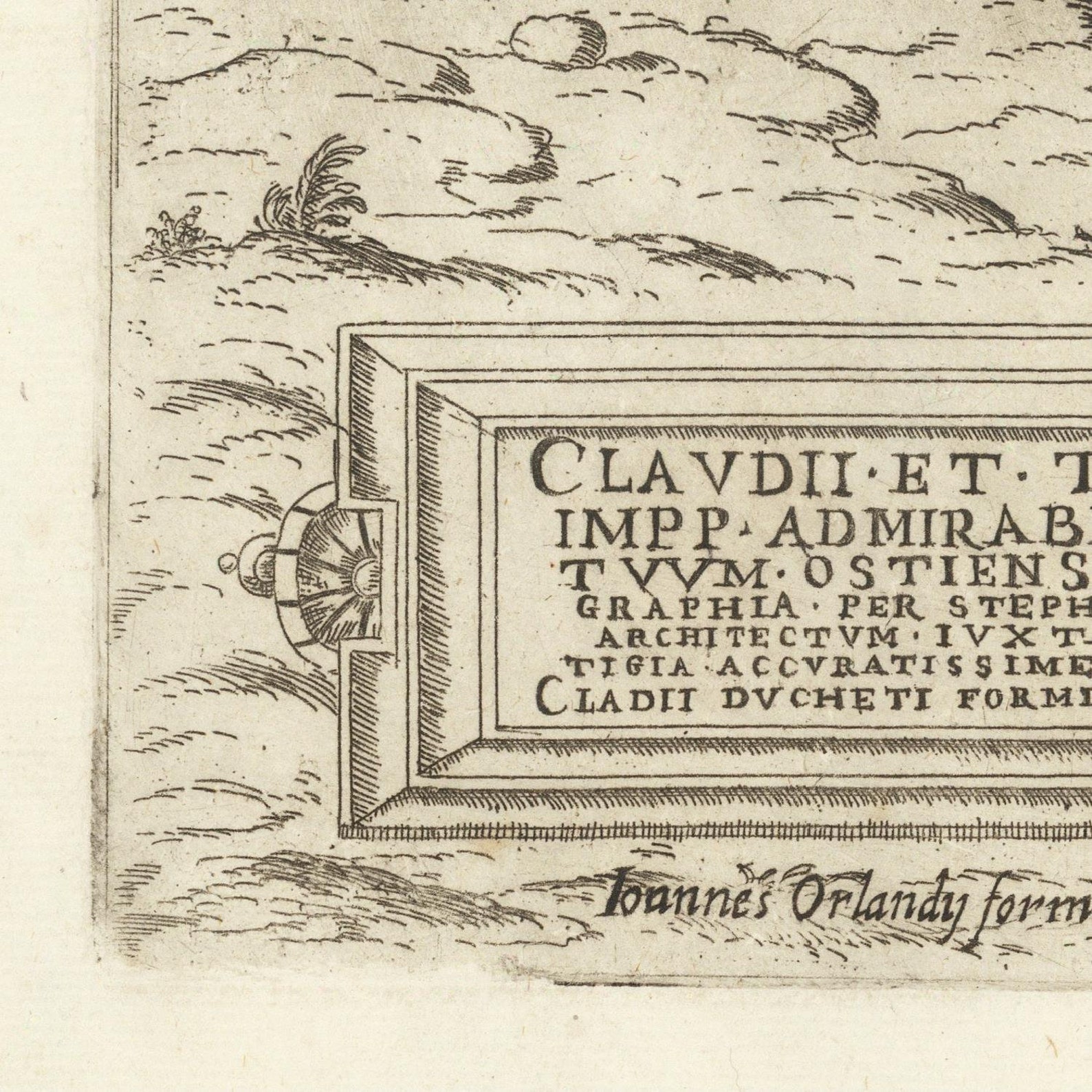 Ancient Map of Ostia 1602 Old View Very Rare Fine - Etsy