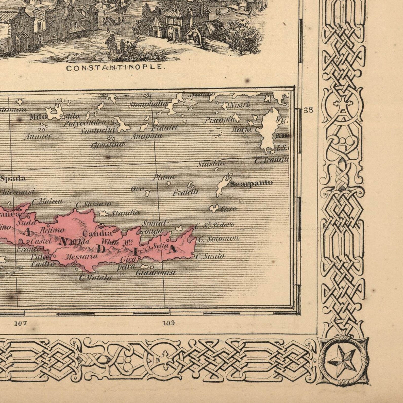 Old Map of Austria Turkey Hungary Macedonia 1865 Antique - Etsy