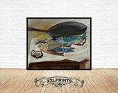 Pablo Picasso Still Life Fish and Frying Pan 1936 Fine - Etsy
