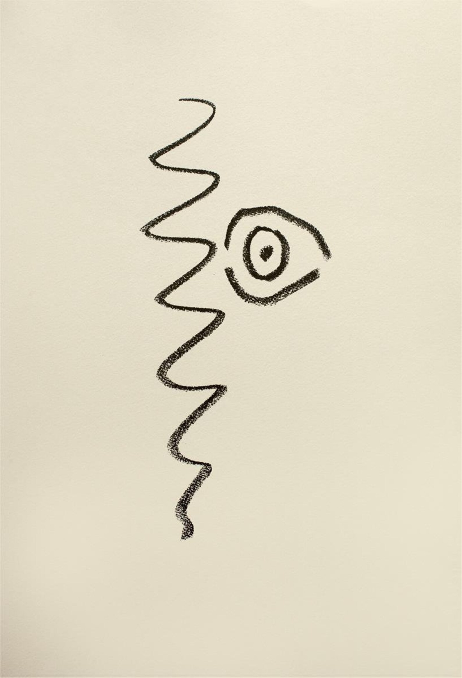 Pablo Picasso, the Eye, Crayon Drawings, Fine Reproduction, Fine Art ...