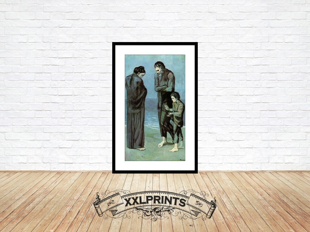 Pablo Picasso, the Tragedy, 1903, Fine Reproduction, Fine Art Print - Etsy