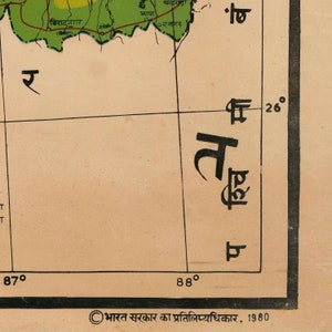 Nepal Map Print: 19th Century Fine Art Reproduction - Etsy