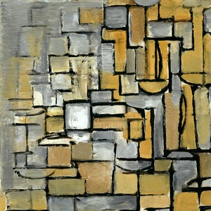 Piet Mondrian, Tableau No. 1, 1913, Fine Reproduction, Fine Art Print ...