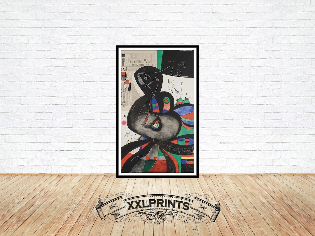 Joan Miro Gaudí XXI Print: Surrealism Fine Art Reproduction - Etsy