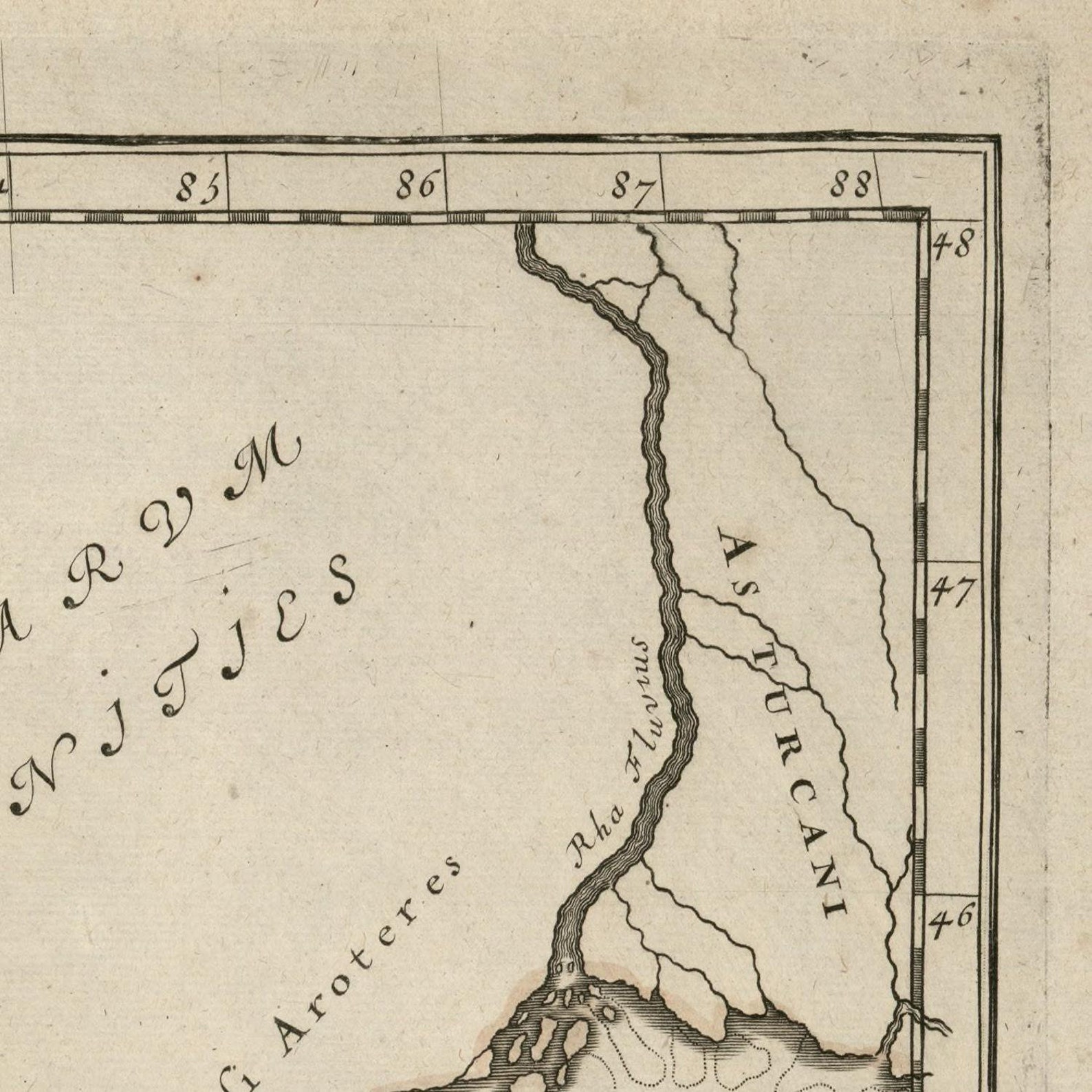 Ancient Map of Georgia 1667 Very Rare Map Old Map Fine | Etsy