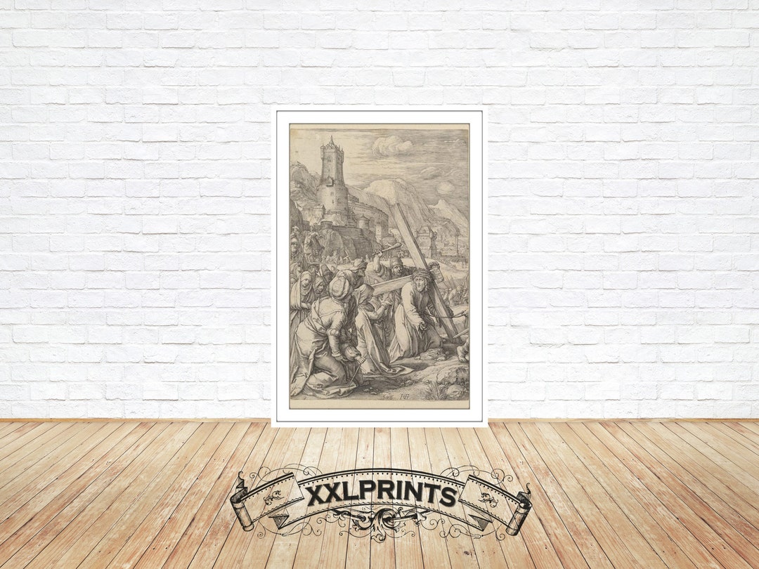 Hendrick Goltzius: Christ Carrying the Cross, 1596 Fine Art Print - Etsy