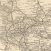 Old Railway Map of Great Britain, 1851, Rare Map, Fine Reproduction ...
