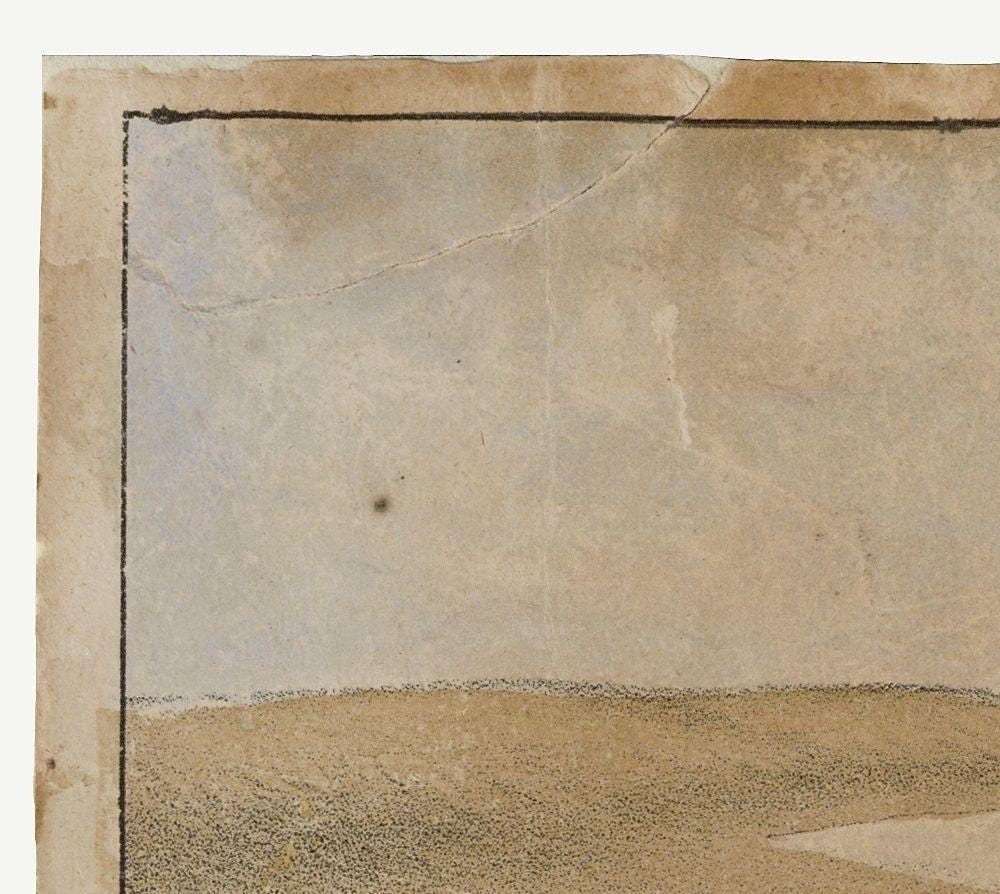 Antique Map of Eagle Pass 1887 Bird Eye View Fine | Etsy