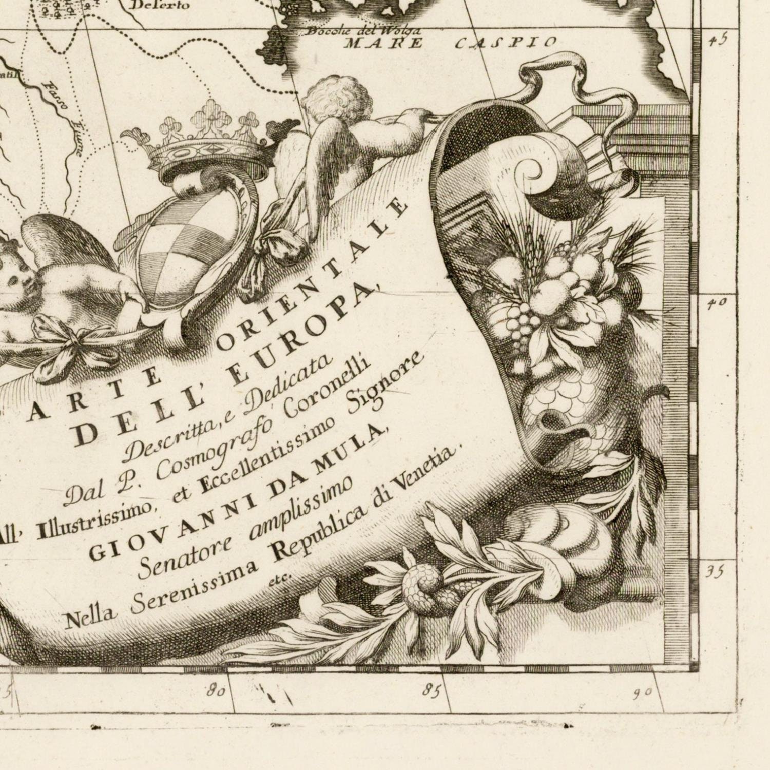 1692 Map of Europe: Antique Fine Art Giclée Print - Etsy