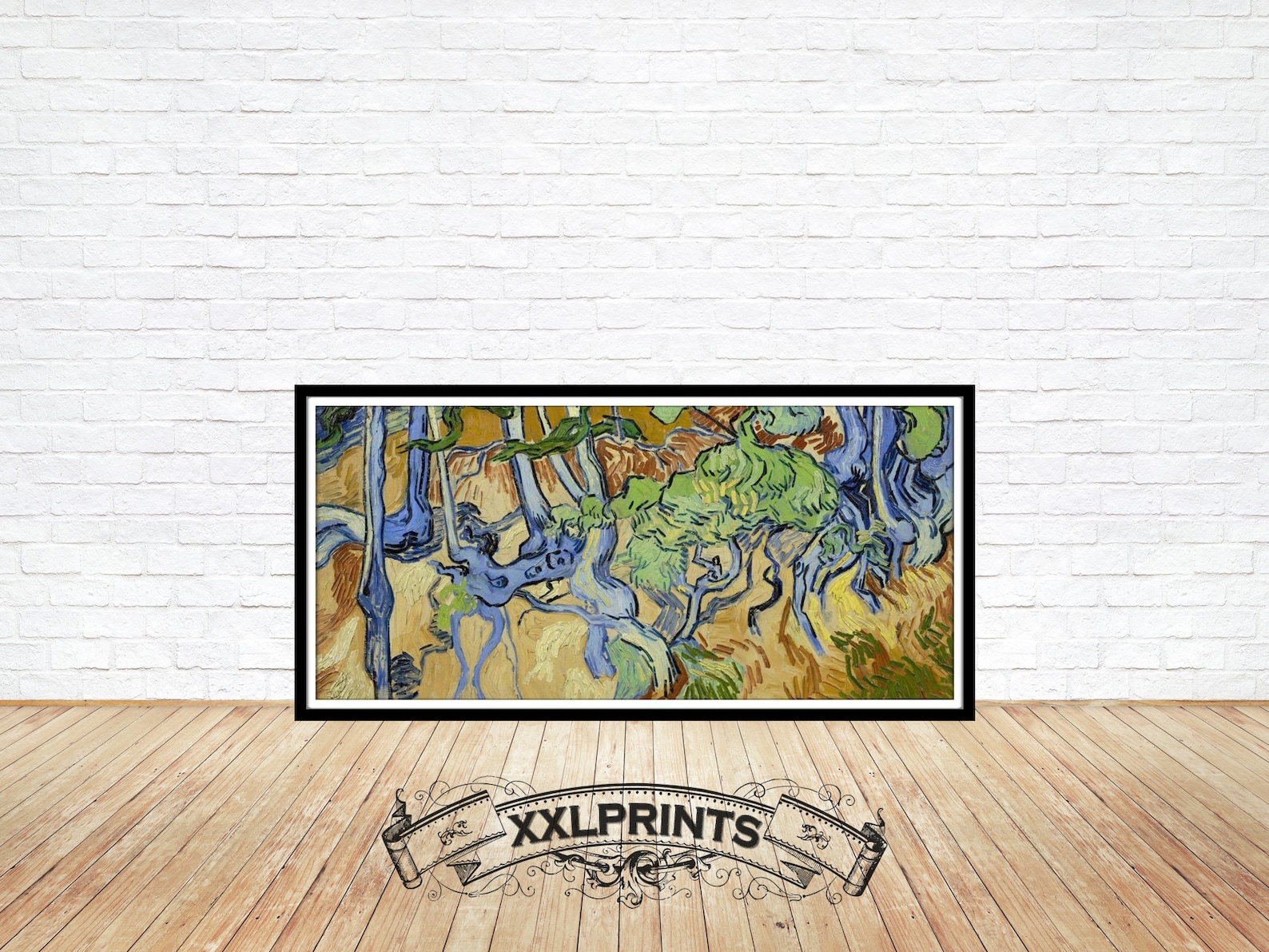 Van Gogh Tree Roots 1890 Fine Reproduction Fine Art Print - Etsy