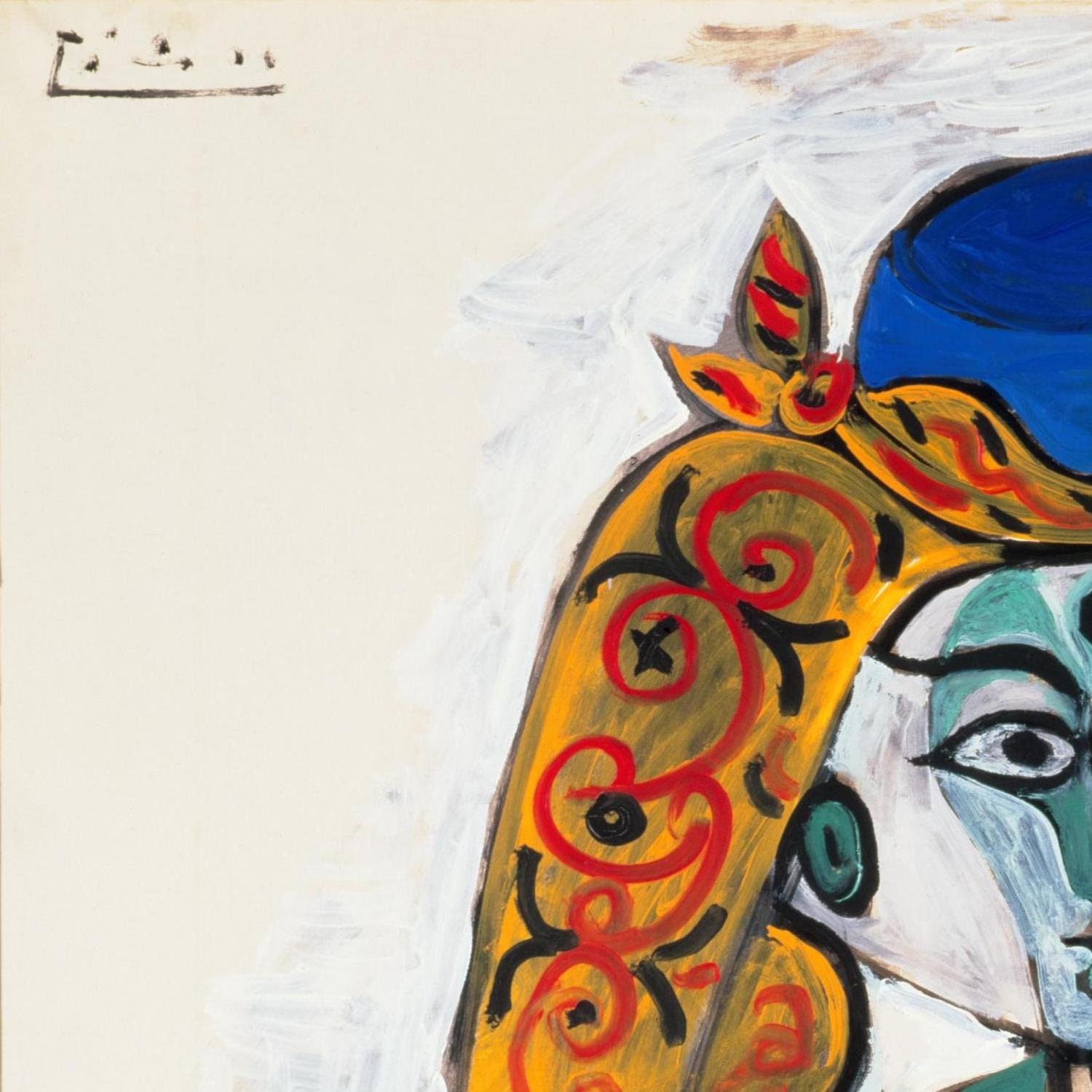 Pablo Picasso Naked Woman With a Turkish Cap 1955 Fine - Etsy