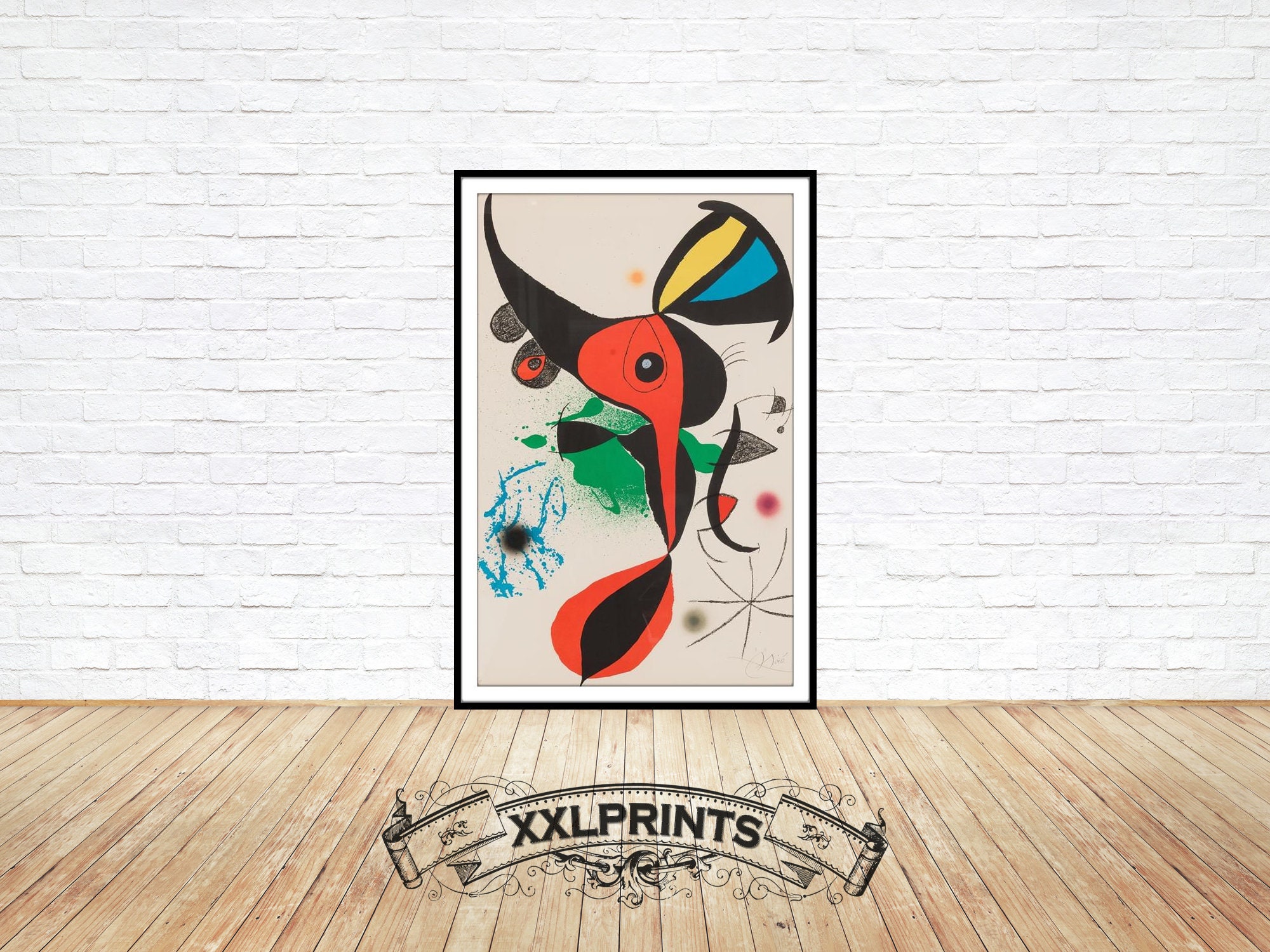Joan Miro - Oda a Joan Miro, Fine Reproduction, Fine Art Print, Large ...