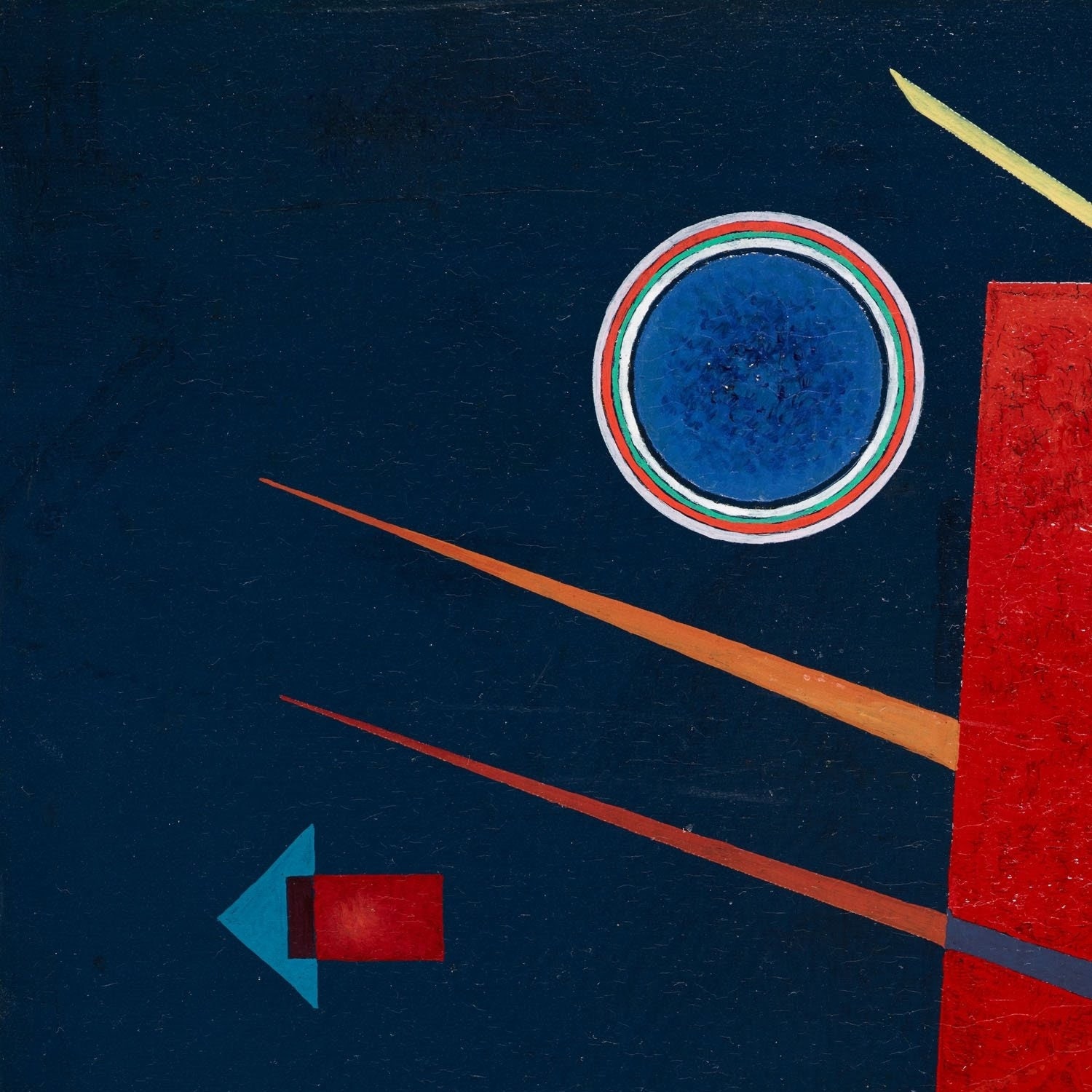 Wassily Kandinsky, Powerful Red, 1928,fine Reproduction, Fine Art Print ...