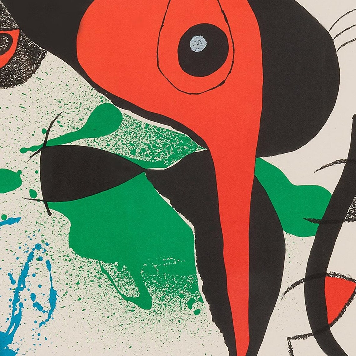 Joan Miro - Oda a Joan Miro, Fine Reproduction, Fine Art Print, Large ...