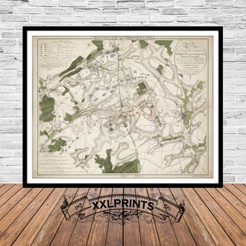 Battle of Waterloo | Etsy