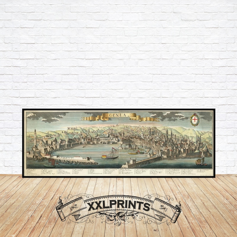 Genova mappe - Etsy Italia