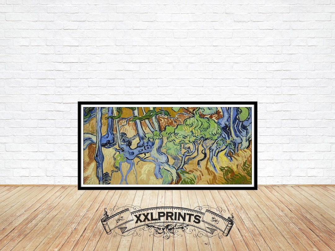 Van Gogh, Tree Roots, 1890, Fine Reproduction, Fine Art Print - Etsy