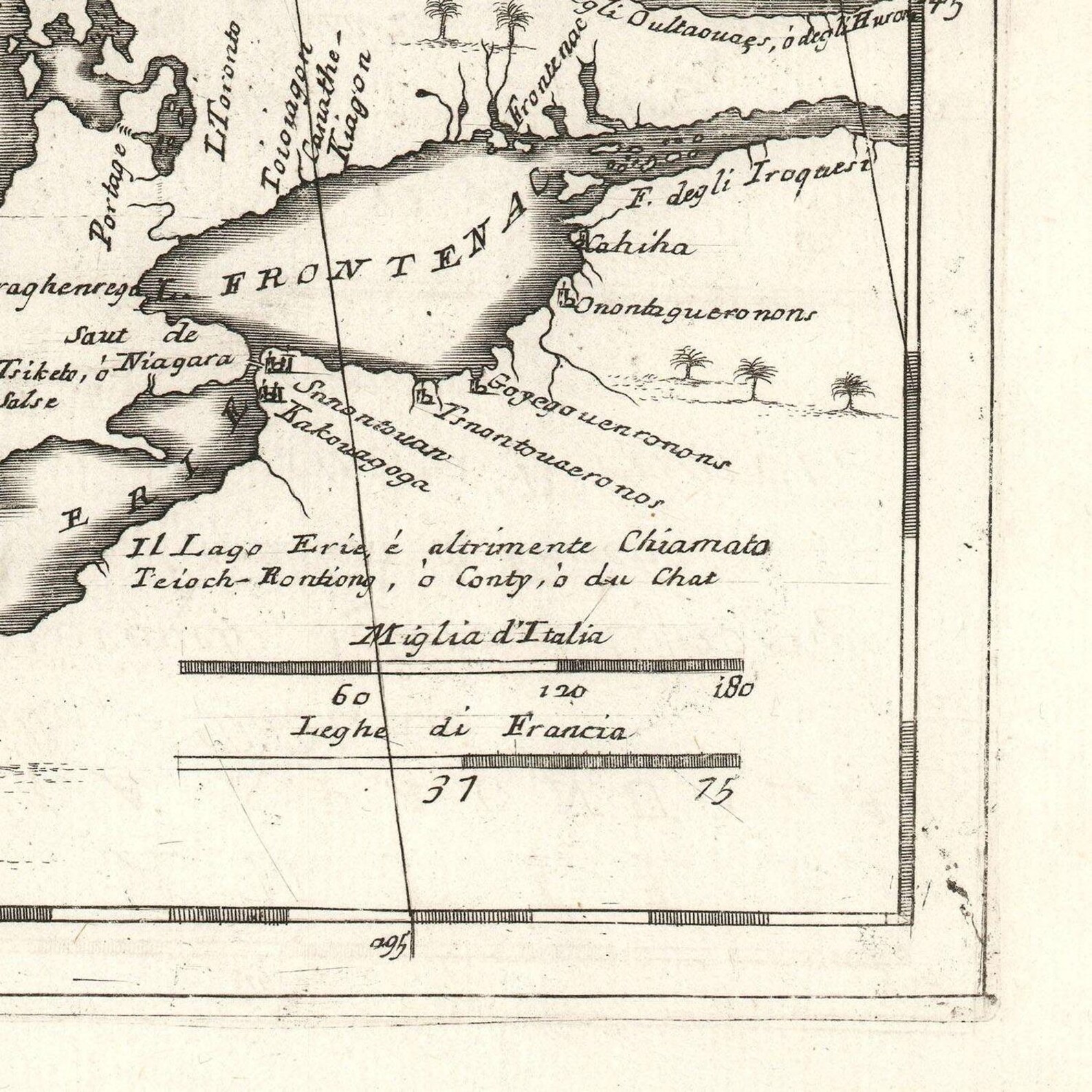 Ancient Map of Great Lakes 1694 Rare Map Fine Reproduction - Etsy