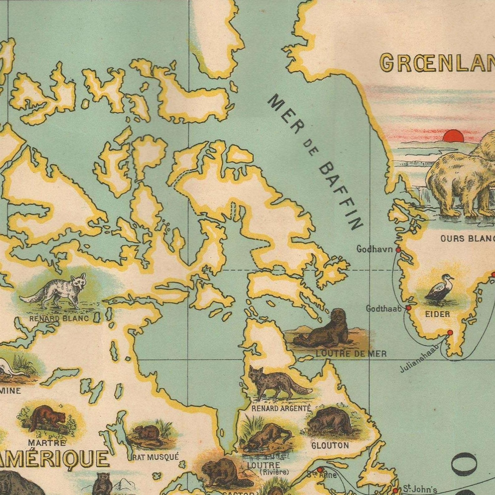 1917 World Fur Trade Map: Vintage Pictorial Art Print - Etsy