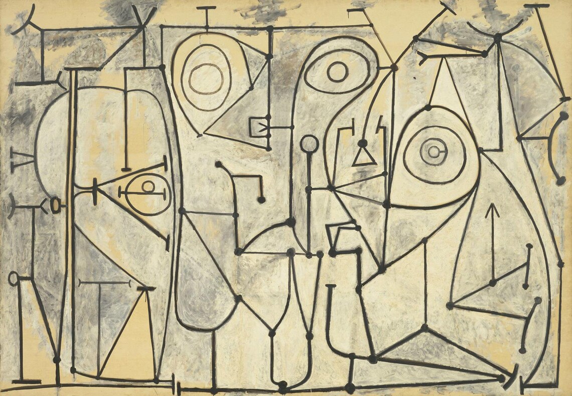 Picasso 'the Kitchen' Print: 1948 Cubist Art Reproduction - Etsy