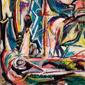 Jackson Pollock, Circumcision, 1946, Fine Reproduction, Fine Art Print ...
