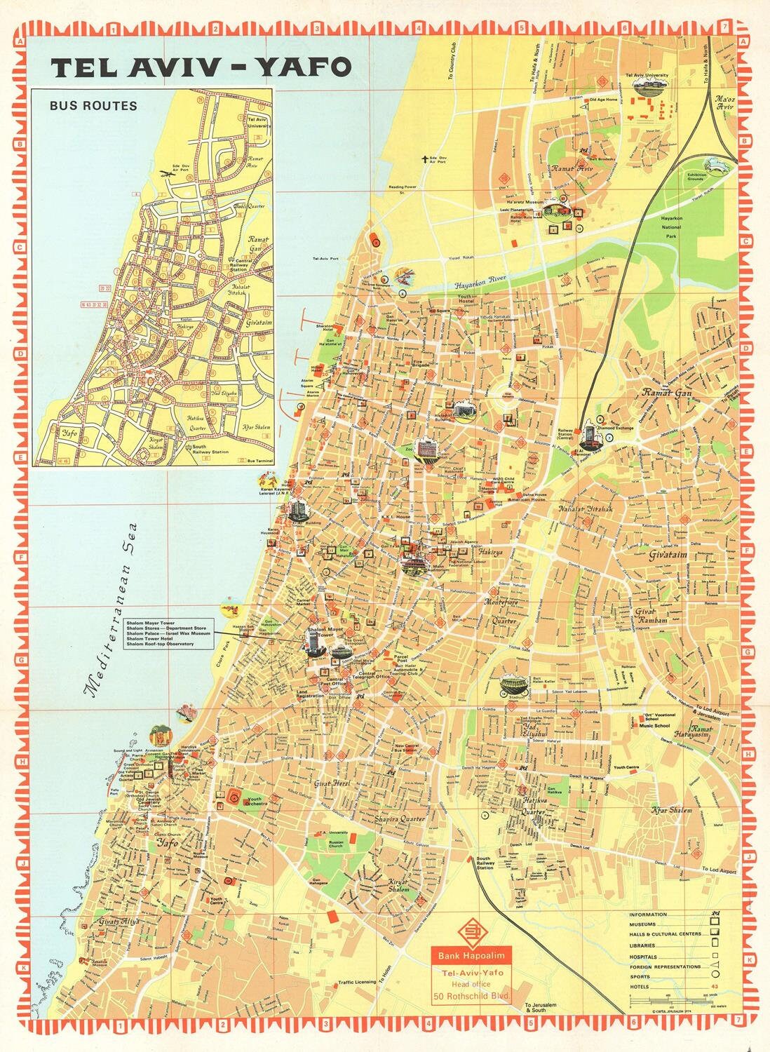 Tel Aviv Old City Map Print: 19th Century Fine Art Reproduction - Etsy
