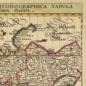 1492 World Map Print: Antique Decor, Fine Art Reproduction - Etsy