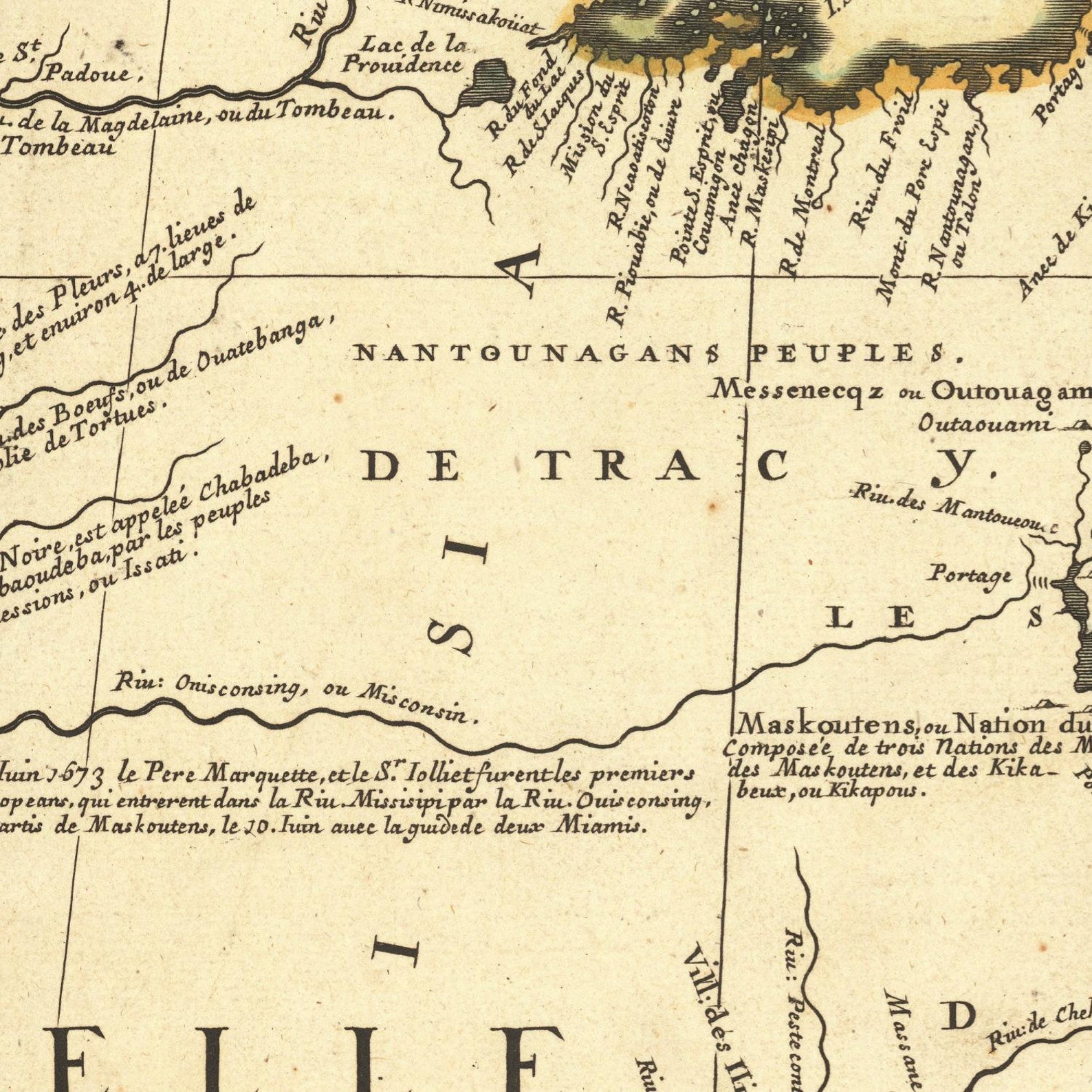 Old Map of Canada 1690 Very Rare Map Antique Fine - Etsy