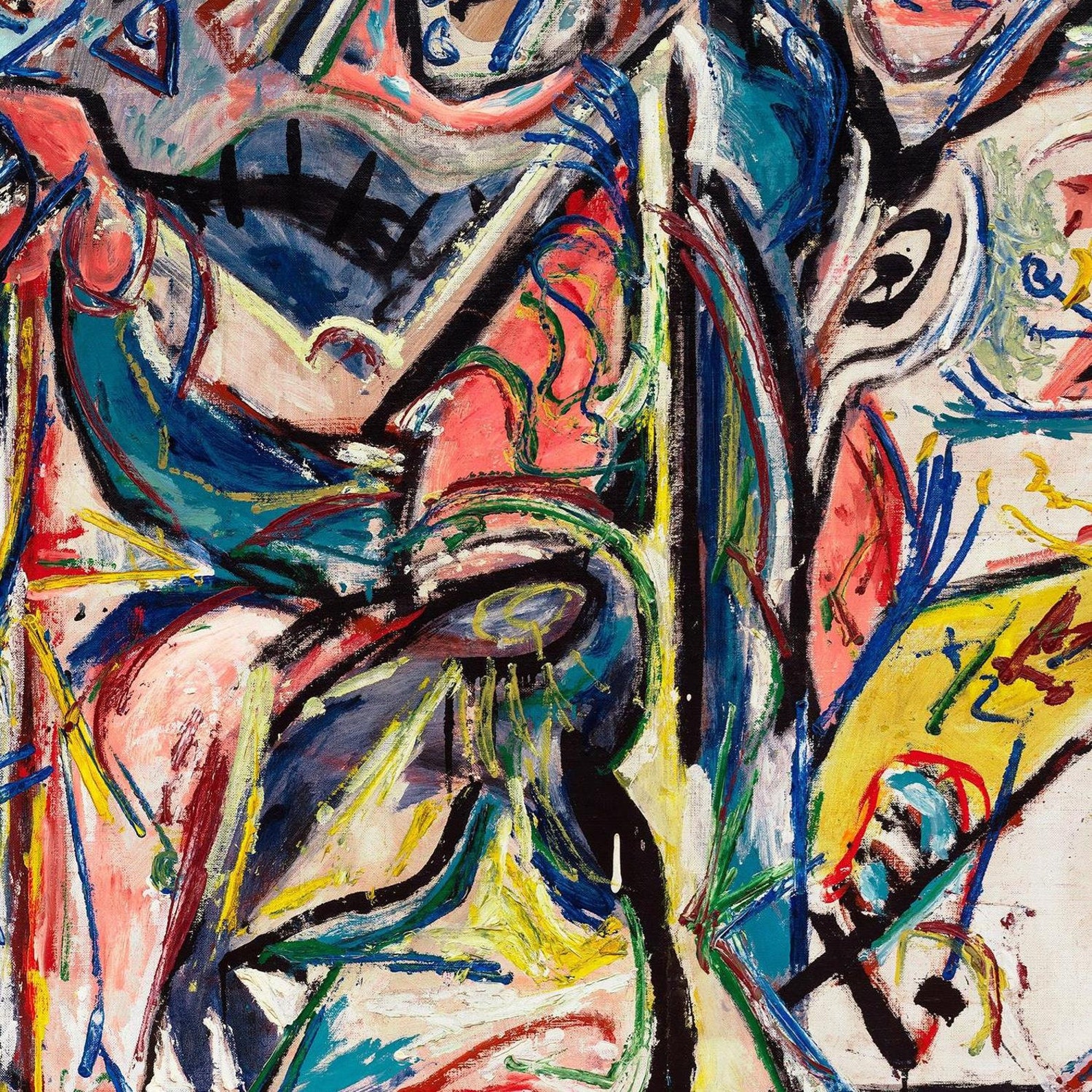 Jackson Pollock Circumcision 1946 Fine Reproduction Fine - Etsy