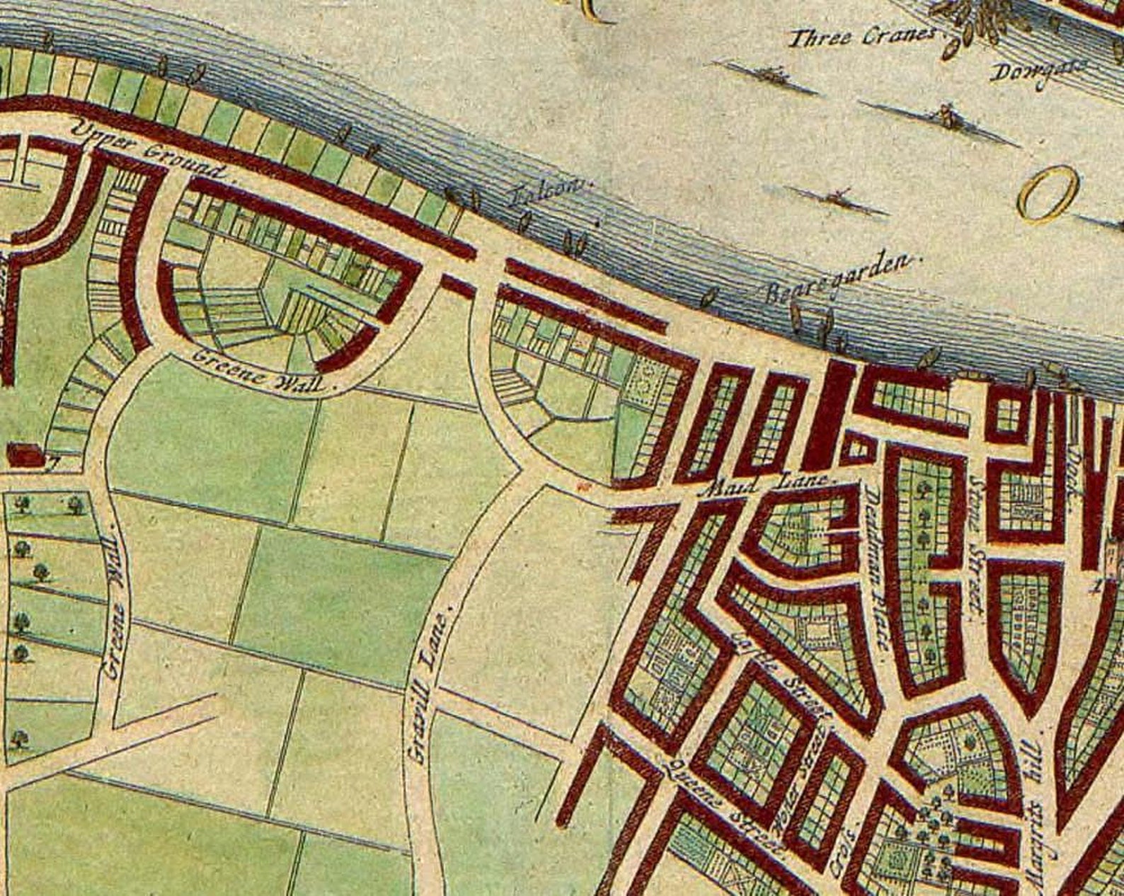 17th Century London Map Print: Vintage Fine Art Reproduction - Etsy