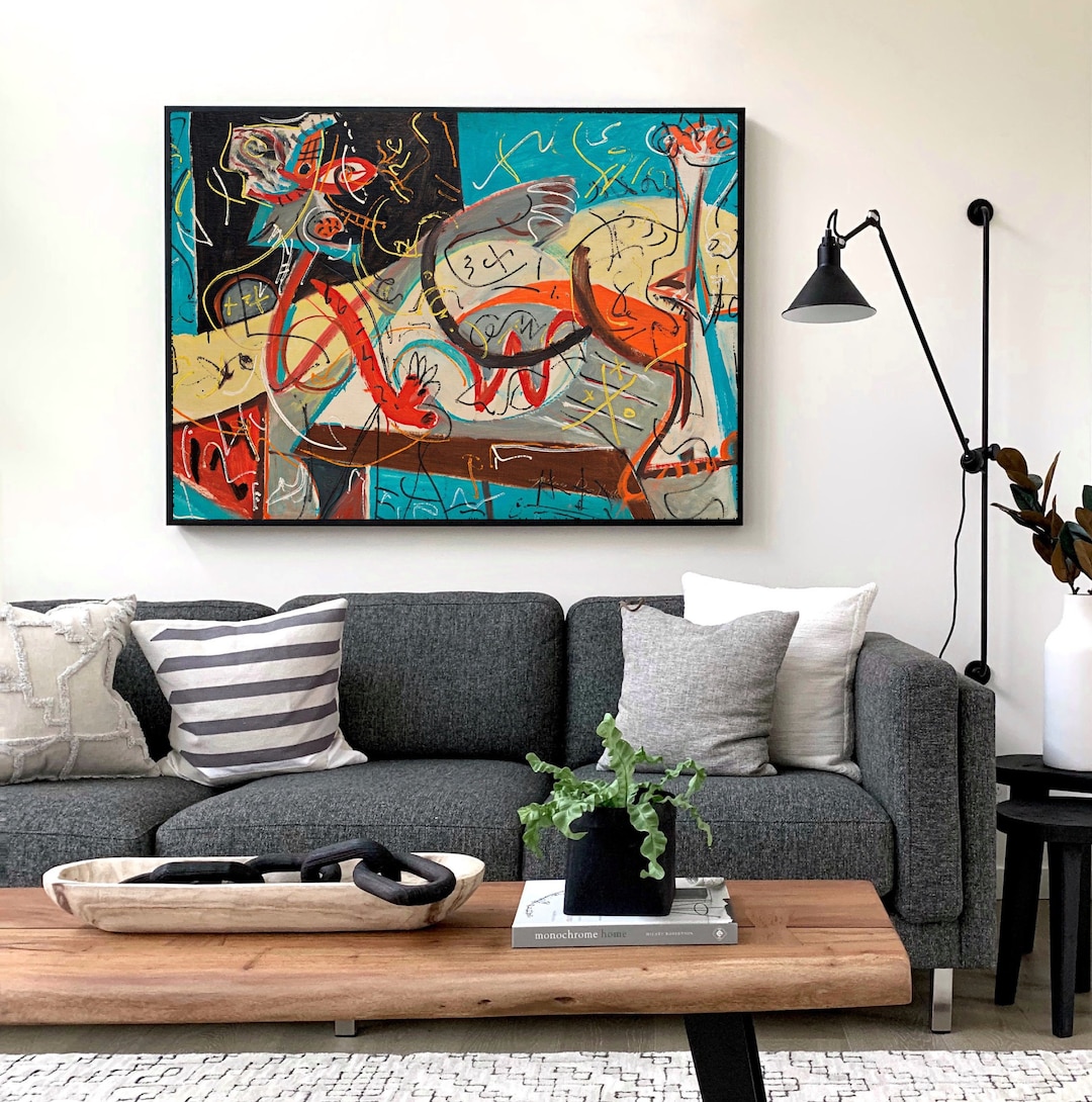 Jackson Pollock, Stenographic Figure, 1942, Fine Reproduction, Fine Art ...