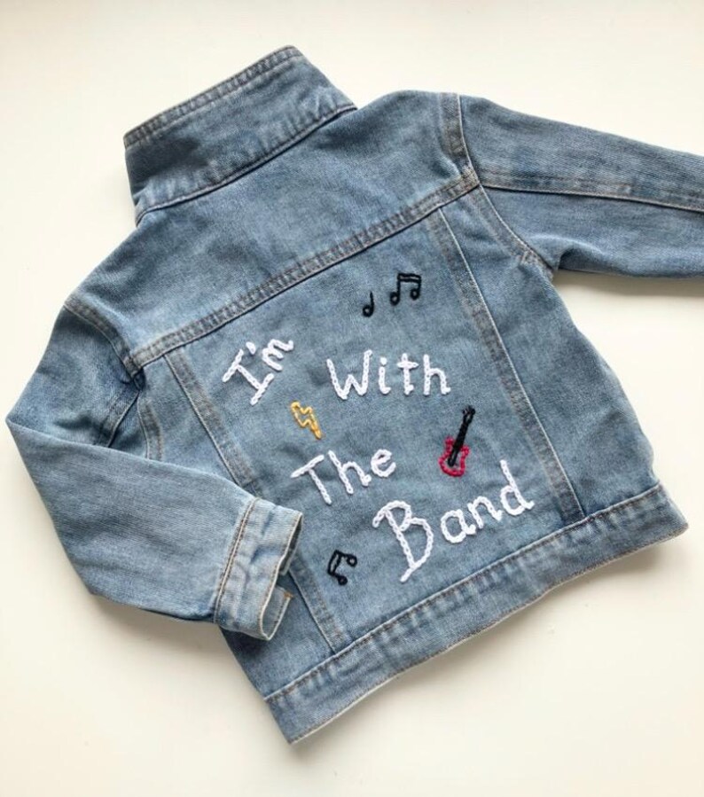 Rockstar - I’m With the Band - Rock ‘n Roll Kids Embroidered ...