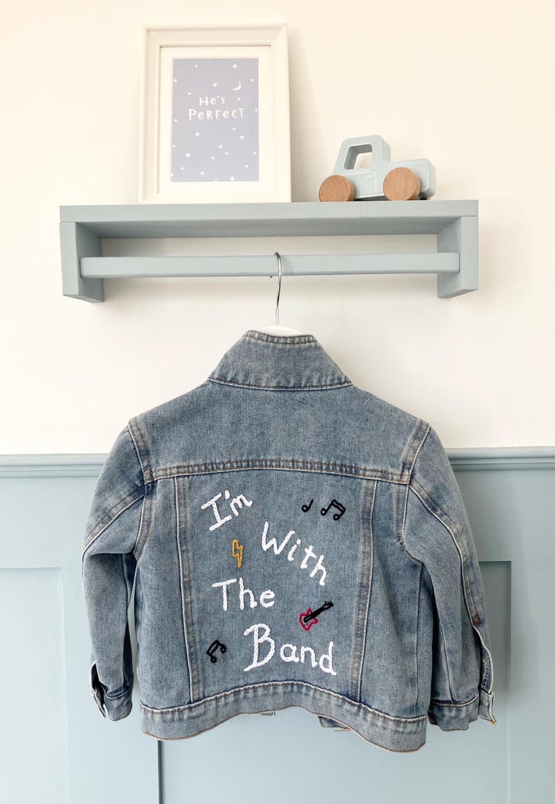 Rockstar - I’m With the Band - Rock ‘n Roll Kids Embroidered ...
