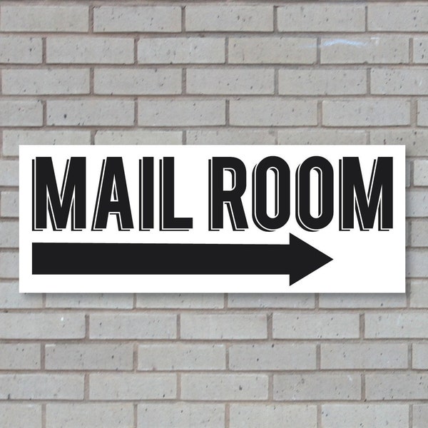 Mail Room Sign - Etsy