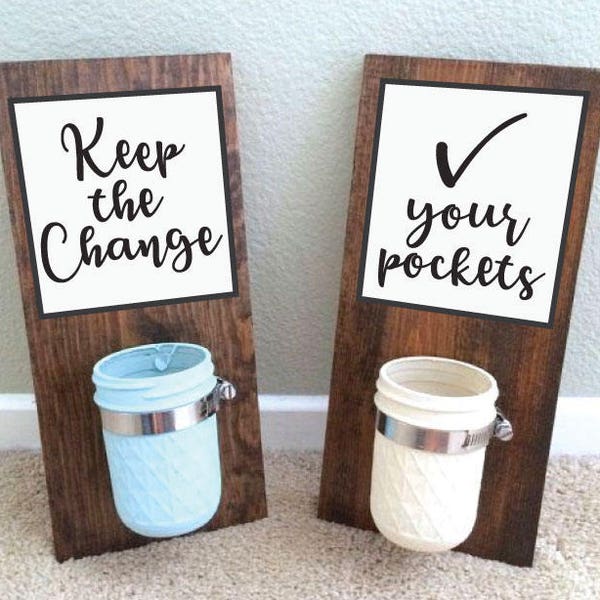 Keep the Change - Etsy