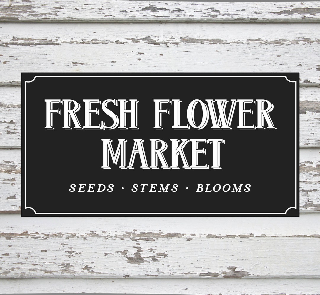Farmers Market Sign, Modern Farmhouse, Farm Cut File, Sign, Printable ...