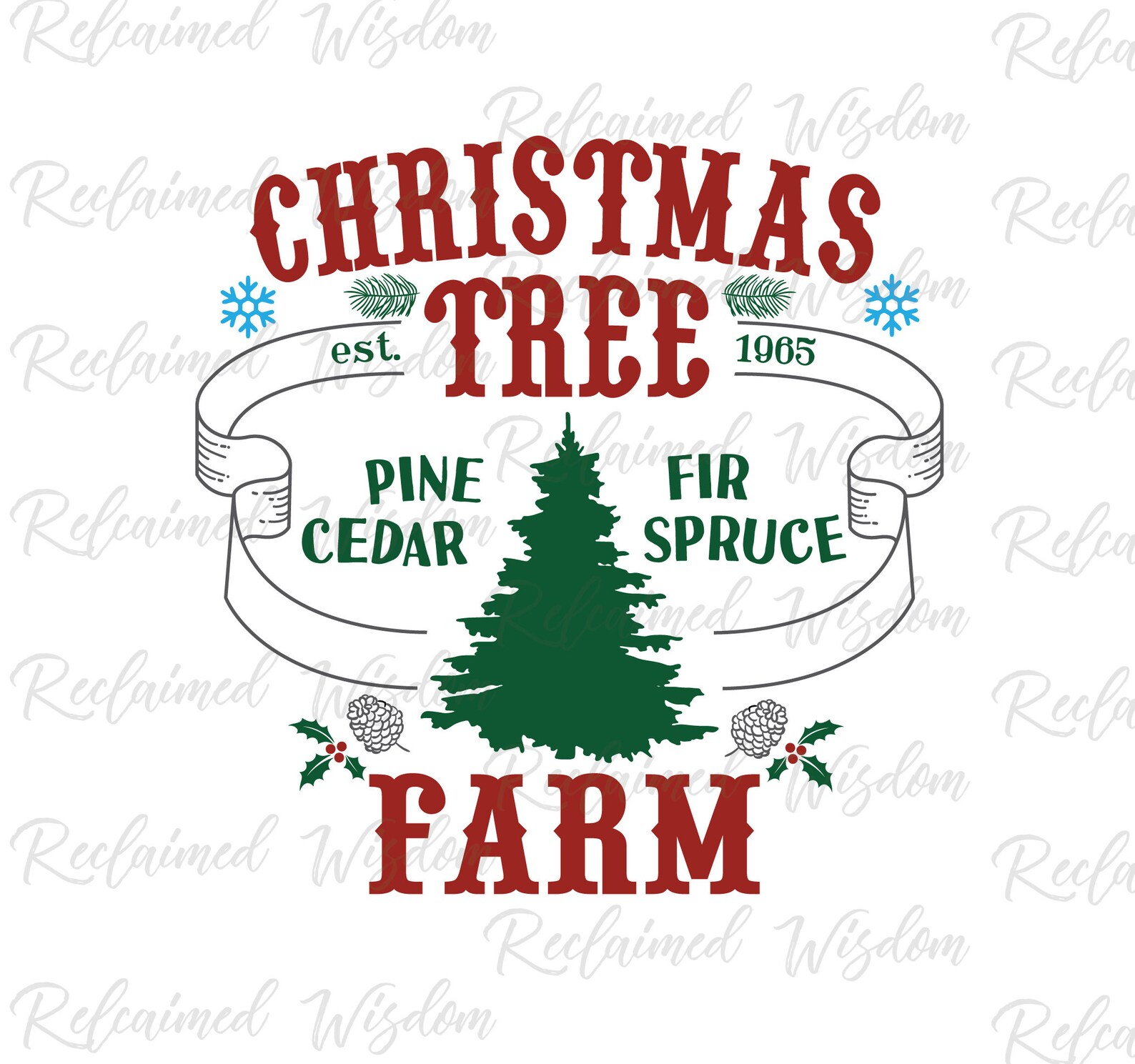 Christmas Tree Farm SVG Christmas SVG Christmas Christmas - Etsy