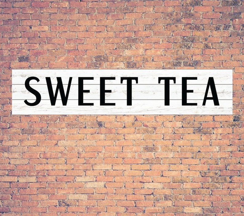 Sign Sweet Tea Sign Farmers Market Sign Decor Vector | Etsy