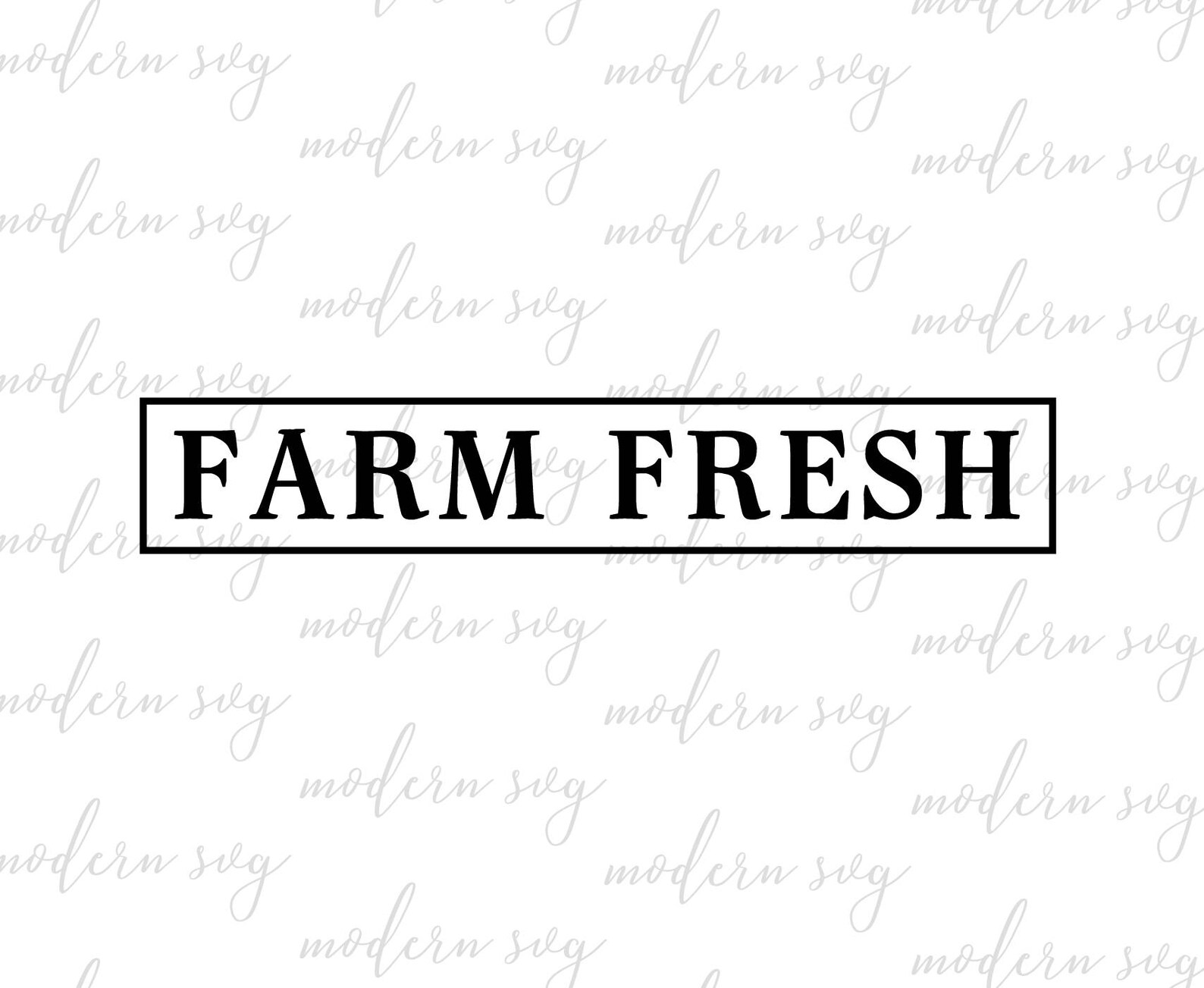 Farm Fresh Cut File Farm Fresh Stencil Vector Cuttable - Etsy
