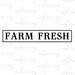 Farm Fresh Cut File Farm Fresh Stencil Vector Cuttable - Etsy