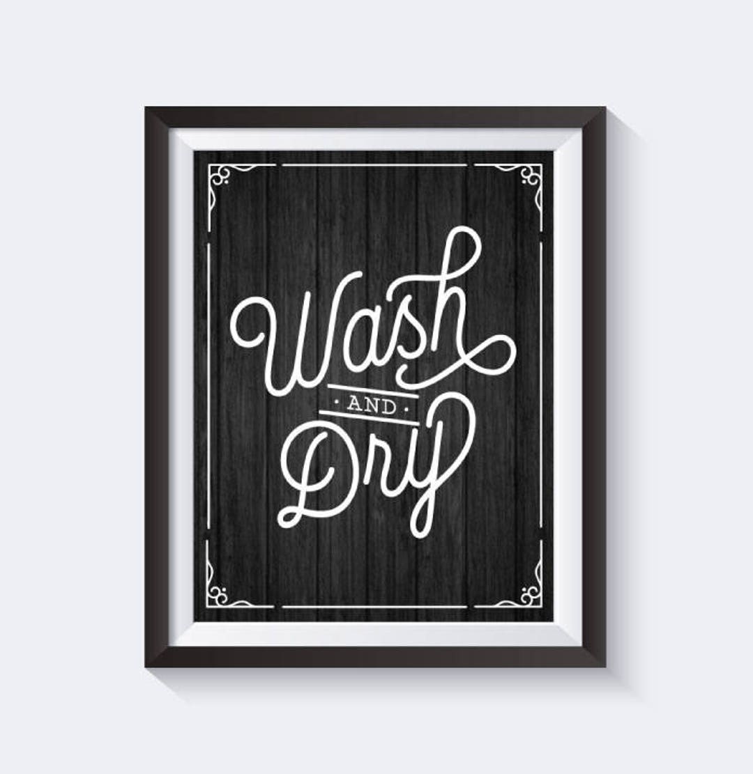 Laundry SVG, Laundry Sign, Wash Dry Sign, Sign, Wash Dry Print ...