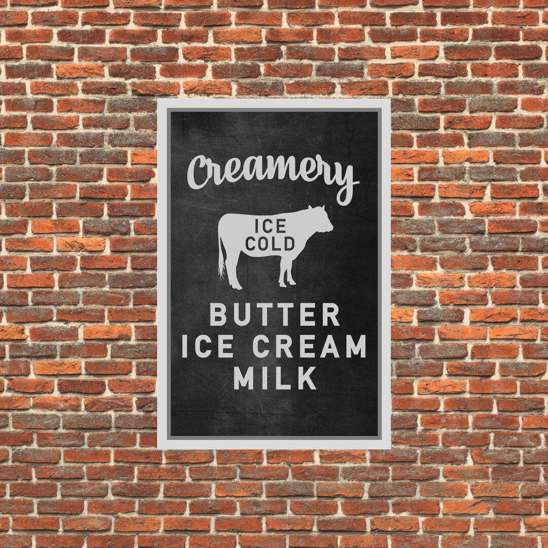Creamery SVG, Modern Farmhouse, Farm Cut File, Sign, Printable, Vinyl ...