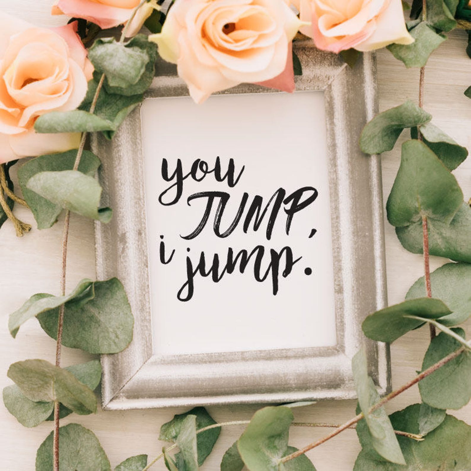 You Jump I Jump Print You Jump I Jump Titanic Quote - Etsy