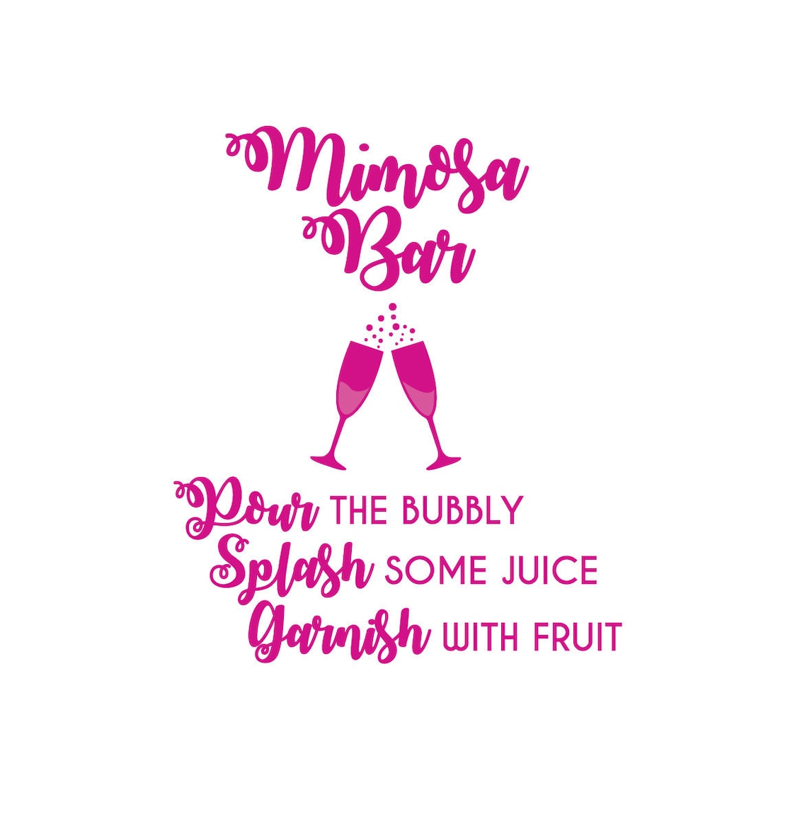 Mimosa Bar Sign Rustic Mimosa Bar Mimosa Bar Print Mimosa - Etsy