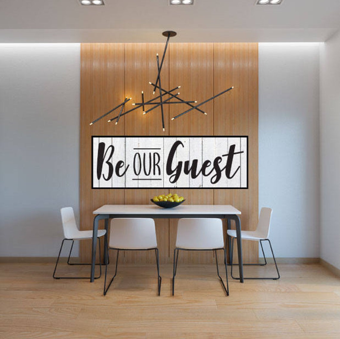 Be Our Guest Sign Be Our Guest Printable Vector SVG Cut | Etsy